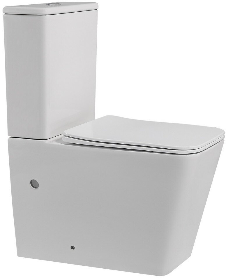 Унитаз компакт Abber Rechteck AC1210 белый