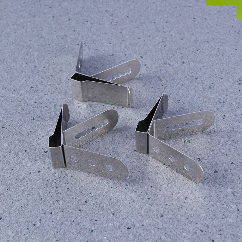 Серебряный зажим из нержавеющей стали, держатель для термометра для мяса, пробник для кофейной чашки, пищевой класс, 1 шт.