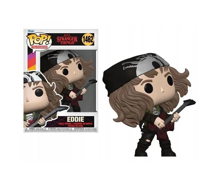Фигурки Funko Pop TELEVISION - Коллекционная фигурка STRANGER THINGS Эдди с гитарой - Фанко 1462