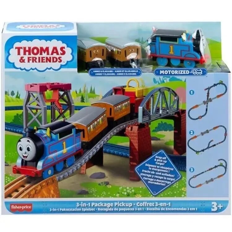 Thomas & Friends Track master Игровой набор "Поезд-самовывоз" 3 в 1 / 3-in-1 Package Pickup