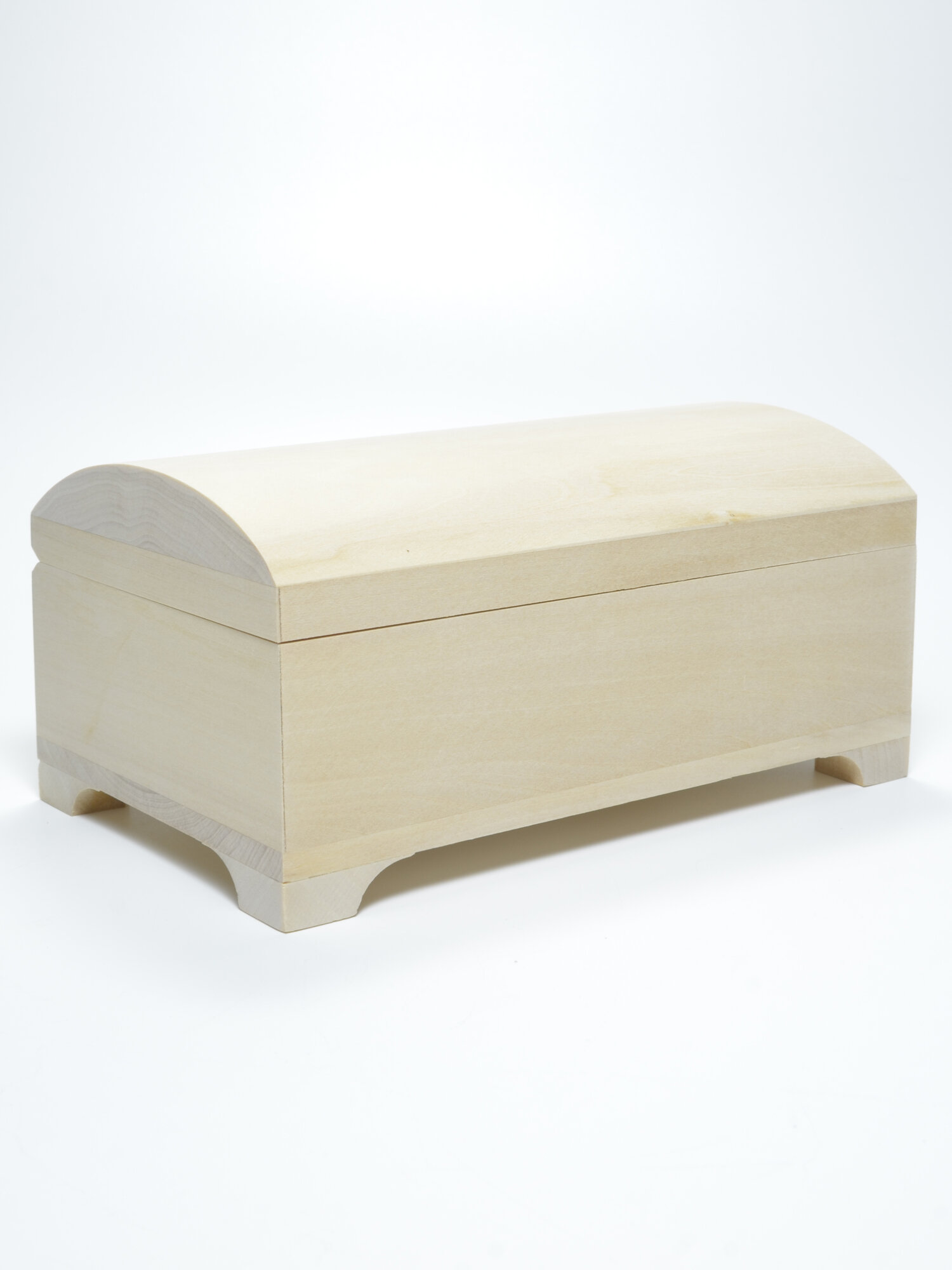 Шкатулка деревянная, для росписи и декупажа, размер 12*20*9,5 см