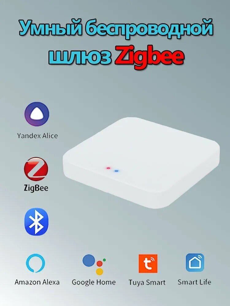 Умный беспроводной шлюз Zigbee 3.0 Tuya MINI Smart life беспроводной хаб для умного дома