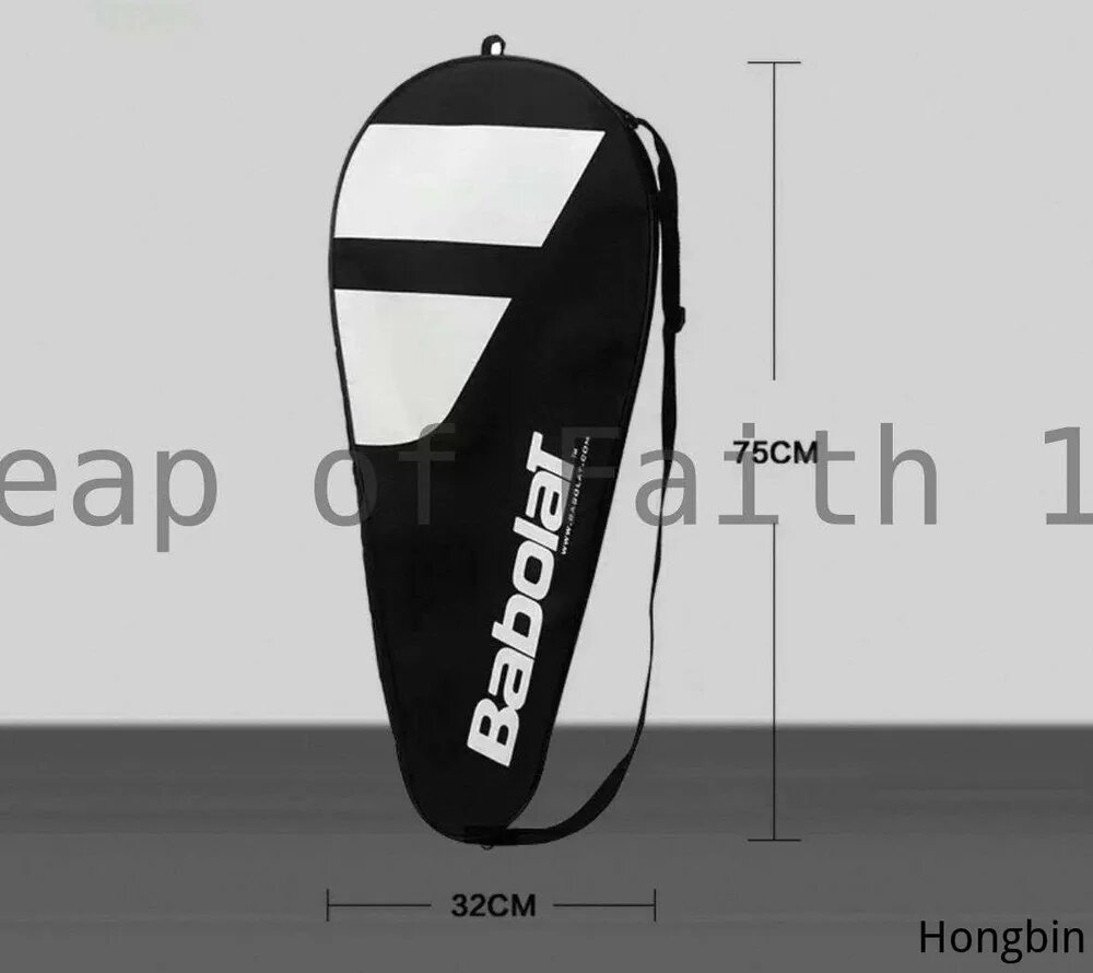 Чехол для спортивного инвентаря Babolat для теннисной ракетки 75x32 см черный