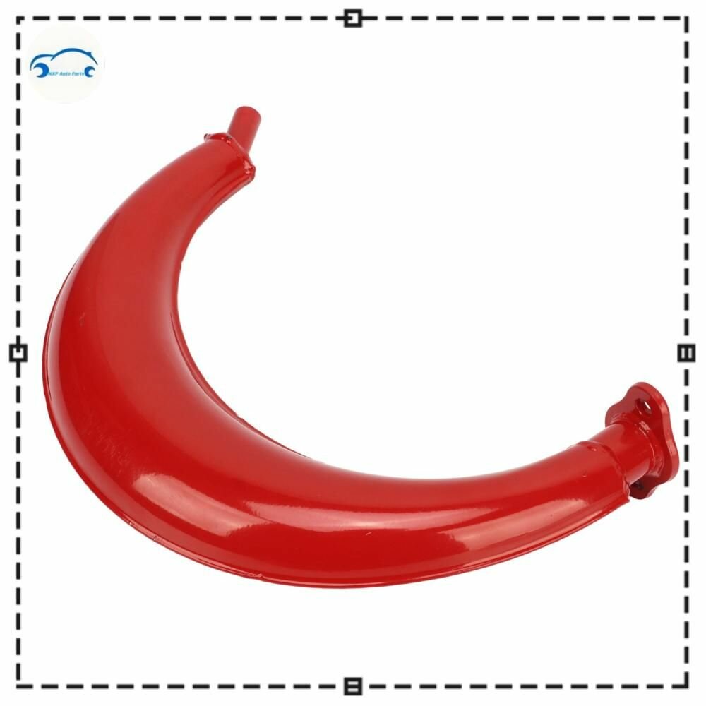 Глушитель выхлопной красный полумесяц 40мм для 2-тактного двигателя 49cc-80cc