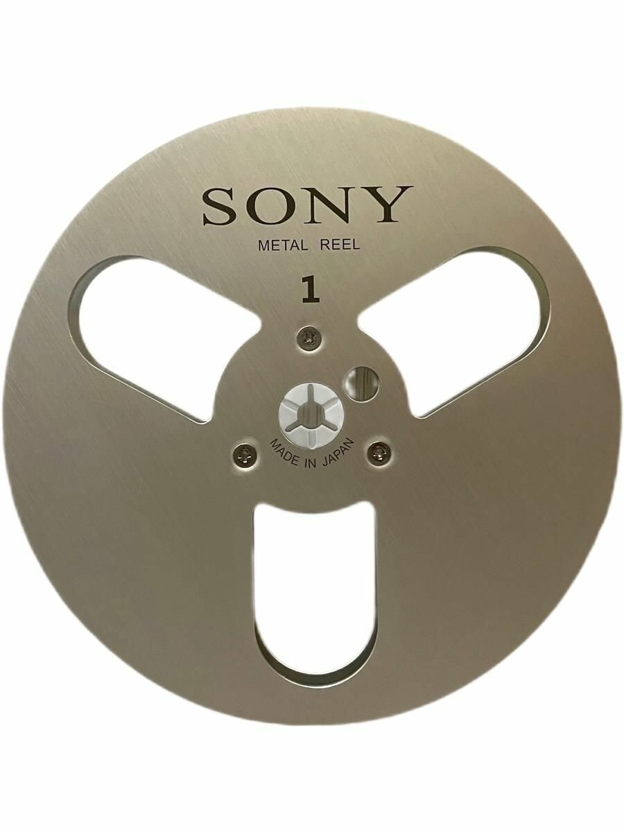 Одна ШТ 7-дюймовая алюминиевая катушка SONY для намотки пустых рулонных магнитофонов