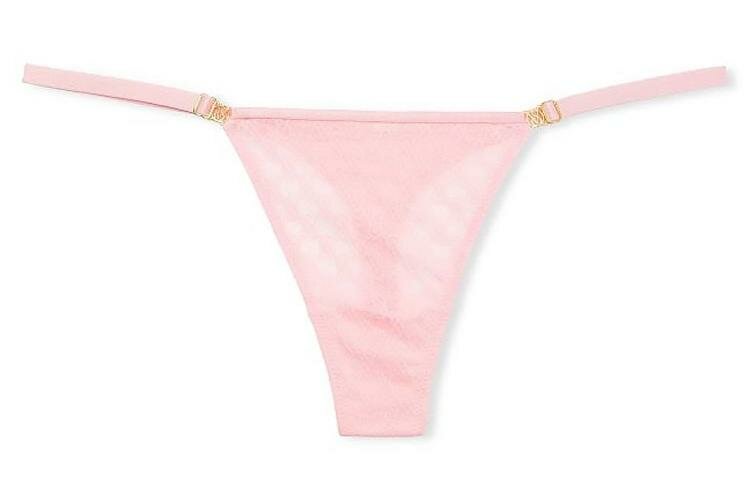 Трусики-стринги женские Victoria's Secret 10091997, розовые, M EU