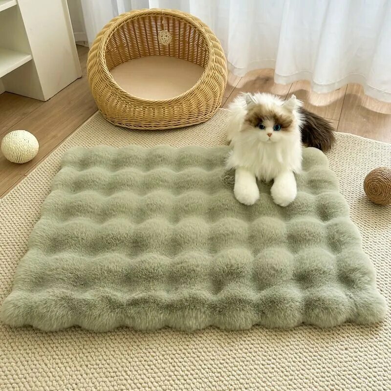 Толстый плюшевый коврик для домашних животных для кошек и собак 35*50cm