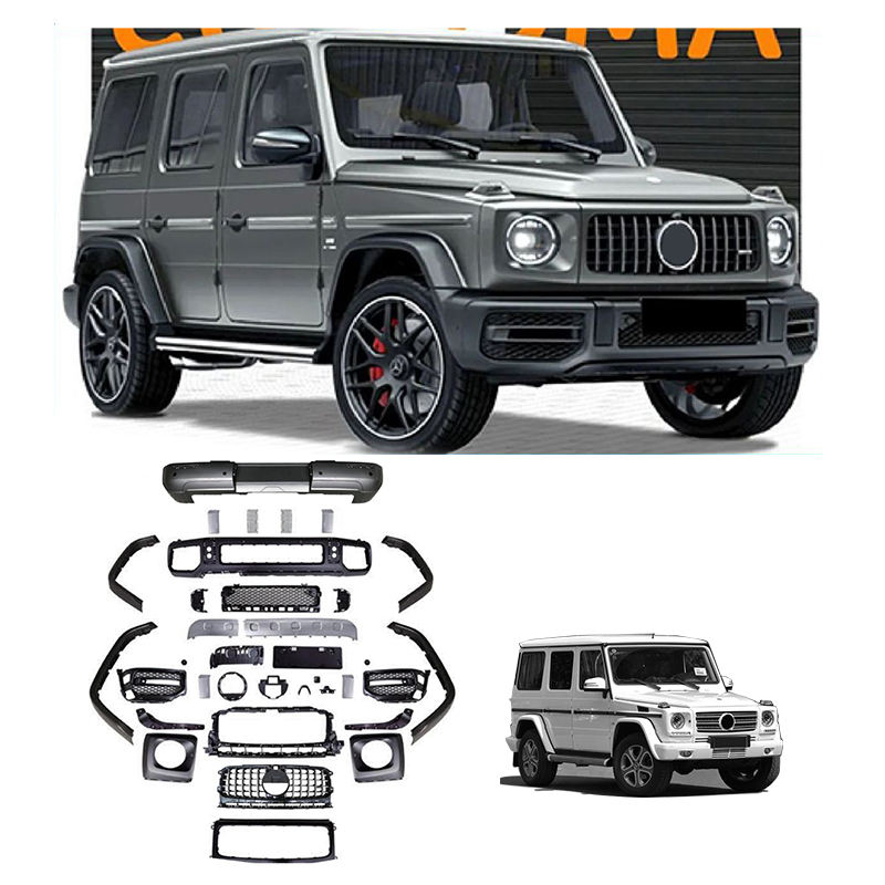 Комплект обвеса для тюнинга Mercedes-Benz G-Class W464 в стиле G63 AMG (2019+) — бамперы, решетка, диффузор, спойлер