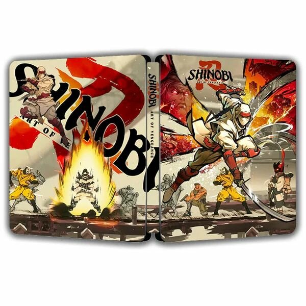 SHINOBI Art of Vengeance JP Edition Steelbook FantasyBox(Только стальной корпус, без диска с игрой)