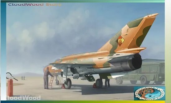 Trumpeter 02863 1:48 Российский истребитель Миг-21МФ Сборная модель самолета