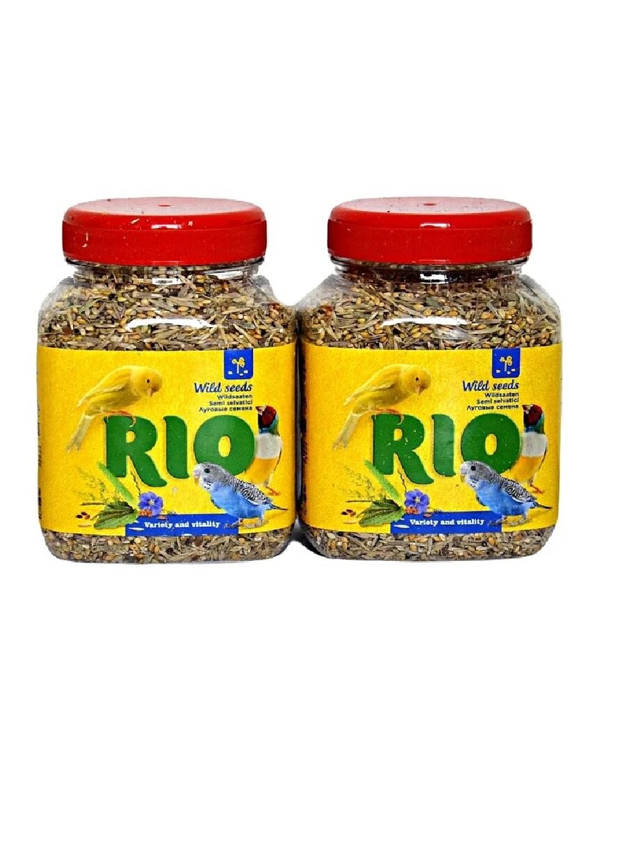 RIO Лакомство для птиц Луговые семена 240г (2 штуки)