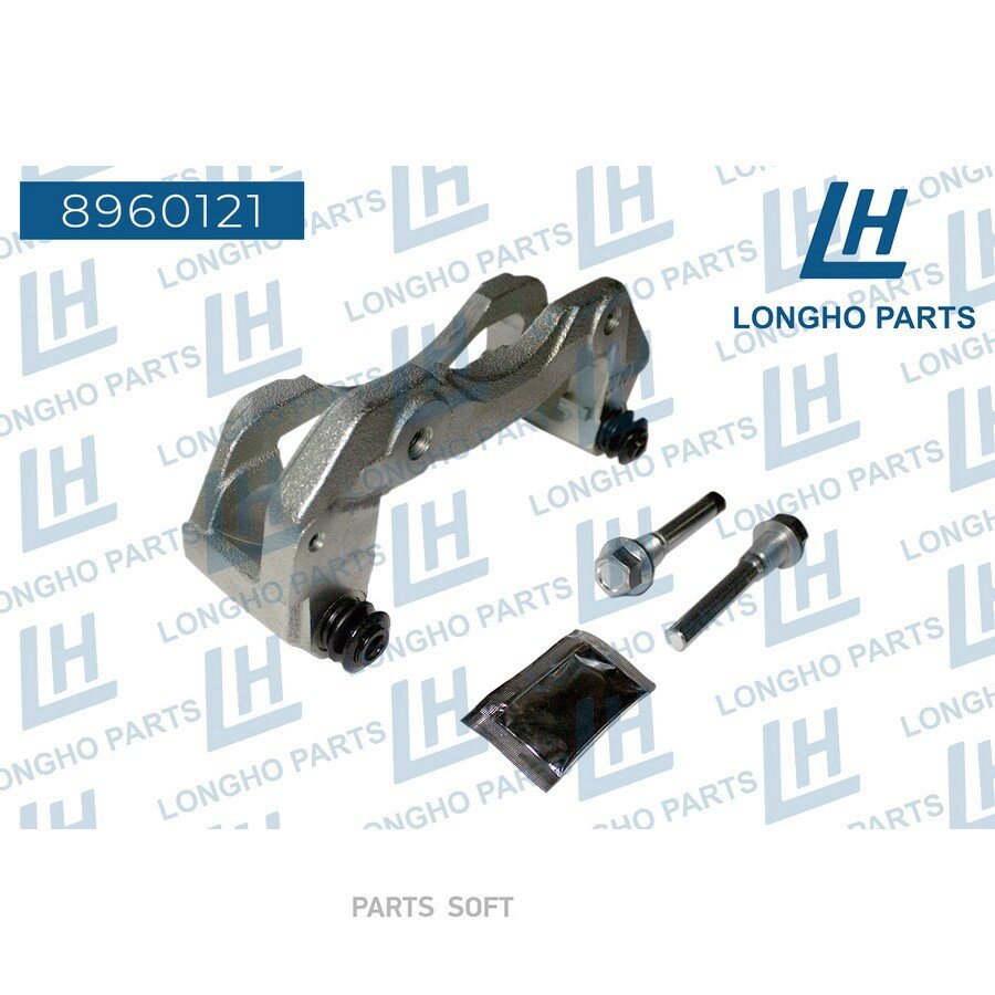 LONGHO 8960121 Кронштейн (скоба) тормозного суппорта пер. лев. MITSUBISHI L200L400 1994-2007PAJERO 1991- MB858394