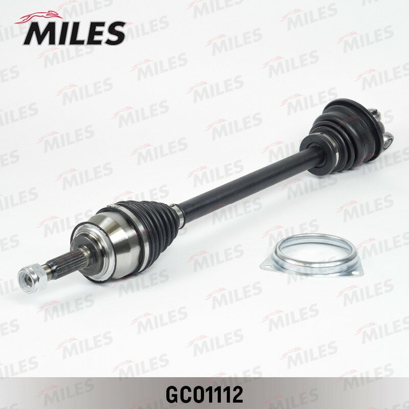 Привод левый MILES GC01112 Renault Logan I, Sandero 1.2-1.6 04- без ABS