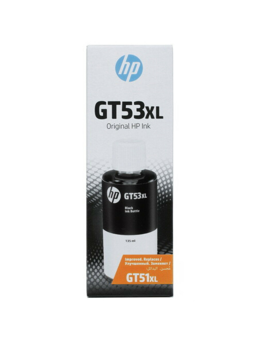 Чернила пигментные HP GT53XL (1VV21AE) матовый черный