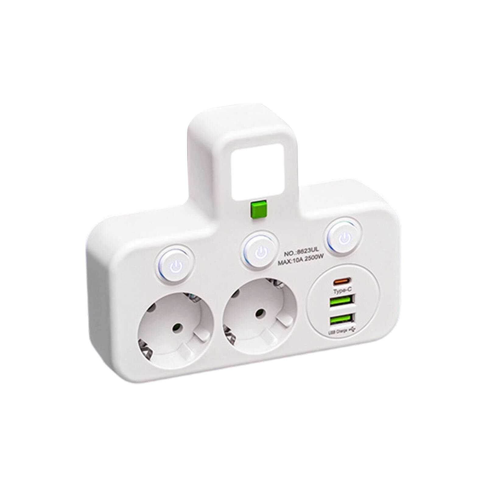 Интерфейс с загрузками и портами USB для дома