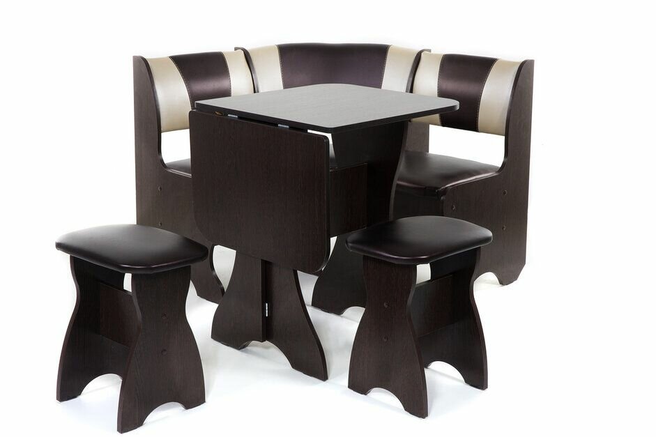 Кухонный уголок Betel тюльпан Мини Комби Венге/С.-221 + С.-101