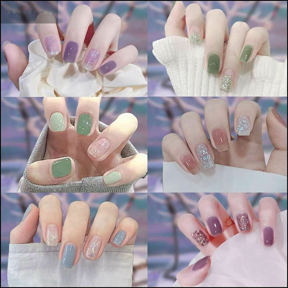 Поэтапная покраска ногтей