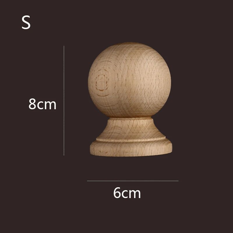 Деревянная ножка S 8cmX6cm
