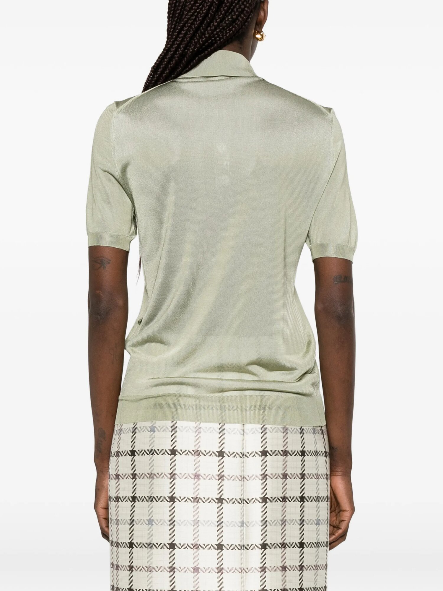 Рубашка FENDI Button-up polo shirt, размер 42 — фото 1