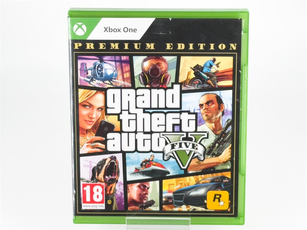 Игра Grand Theft auto V Premium Edition для Xbox One, английский язык, диск
