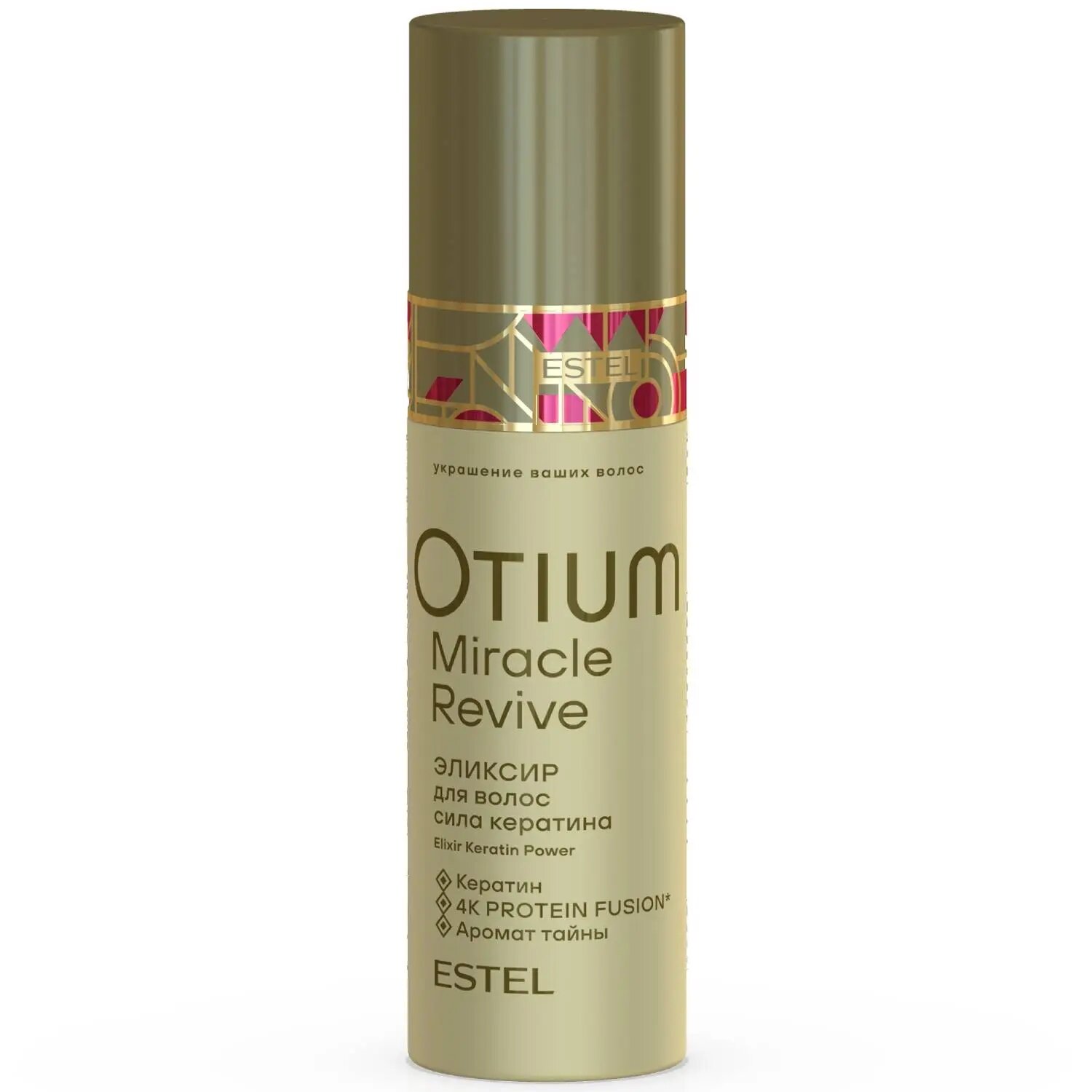 Эликсир ESTEL для волос "Сила кератина" Otium Miracle Revive, 100 мл