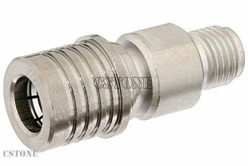 SMA гнездовой к QMA штыревой переходник (надежный китайский аналог)