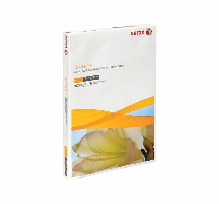 Бумага для полноцветной лазерной печати Xerox Colotech Plus А3 160 г/м2 250 л.