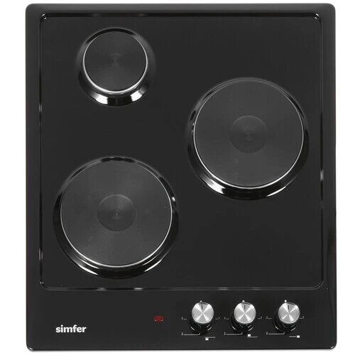 Электрическая варочная панель Simfer H45E03B016, электрическая, черный
