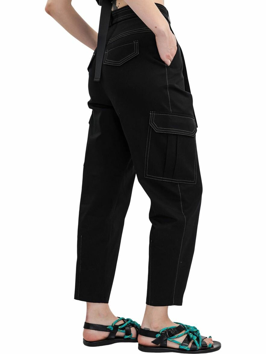 Брюки карго B.L.E.S. Trousers, размер 46, черный — фото 1