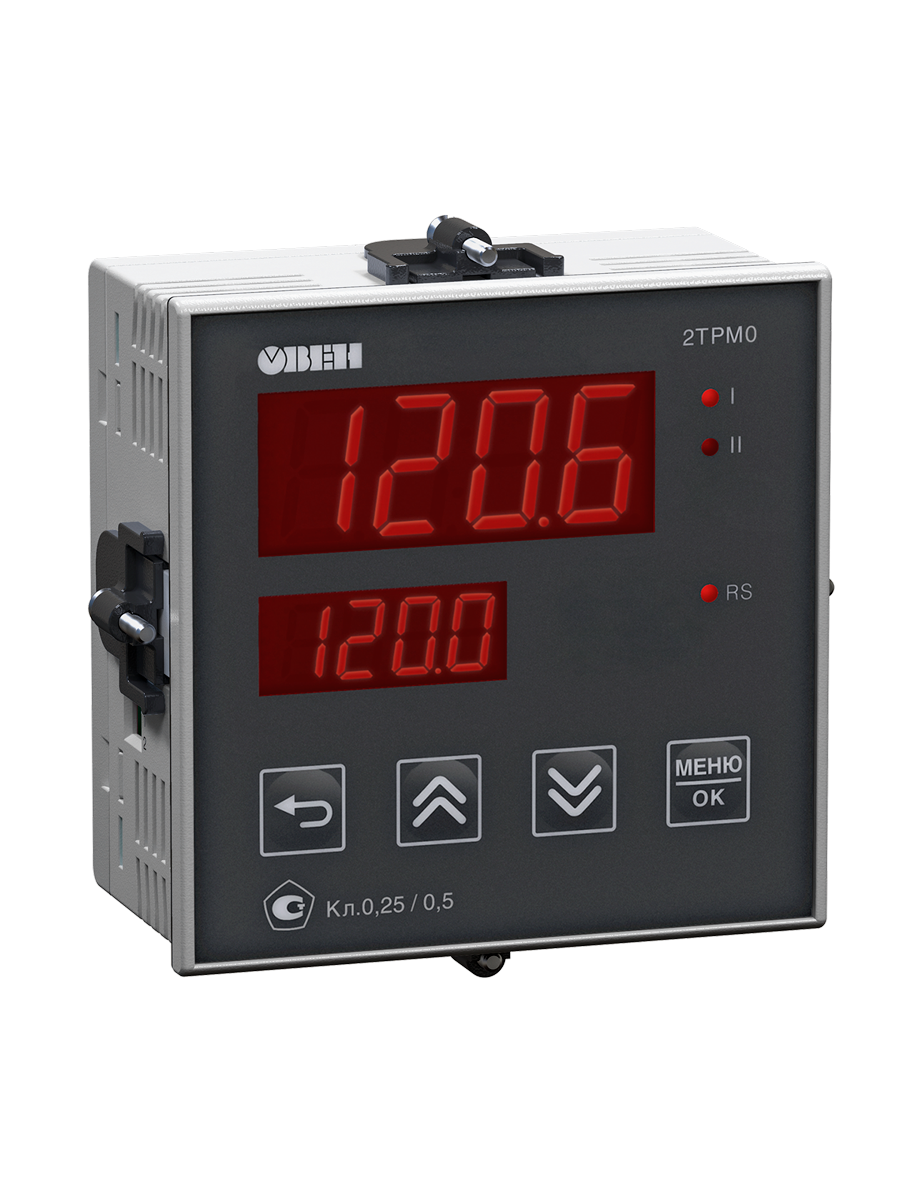 2ТРМ1 погодозависимый двухканальный регулятор с RS-485 2ТРМ1-Щ1. У2. ИУ