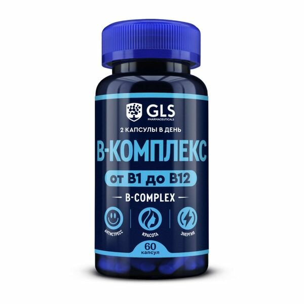 В-комплекс GLS капсулы 430мг 60шт