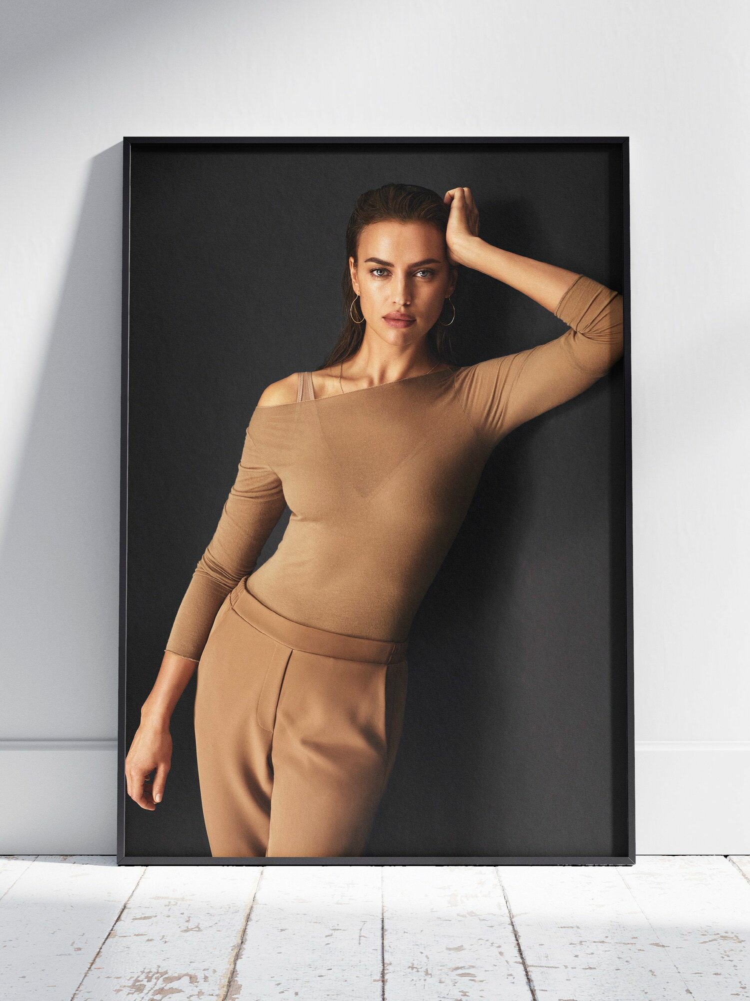 Плакат на стену для интерьера Ирина Шейк (Irina Shayk 18) - Постер по модели, бренду и моде формата A4 (21x30 см)