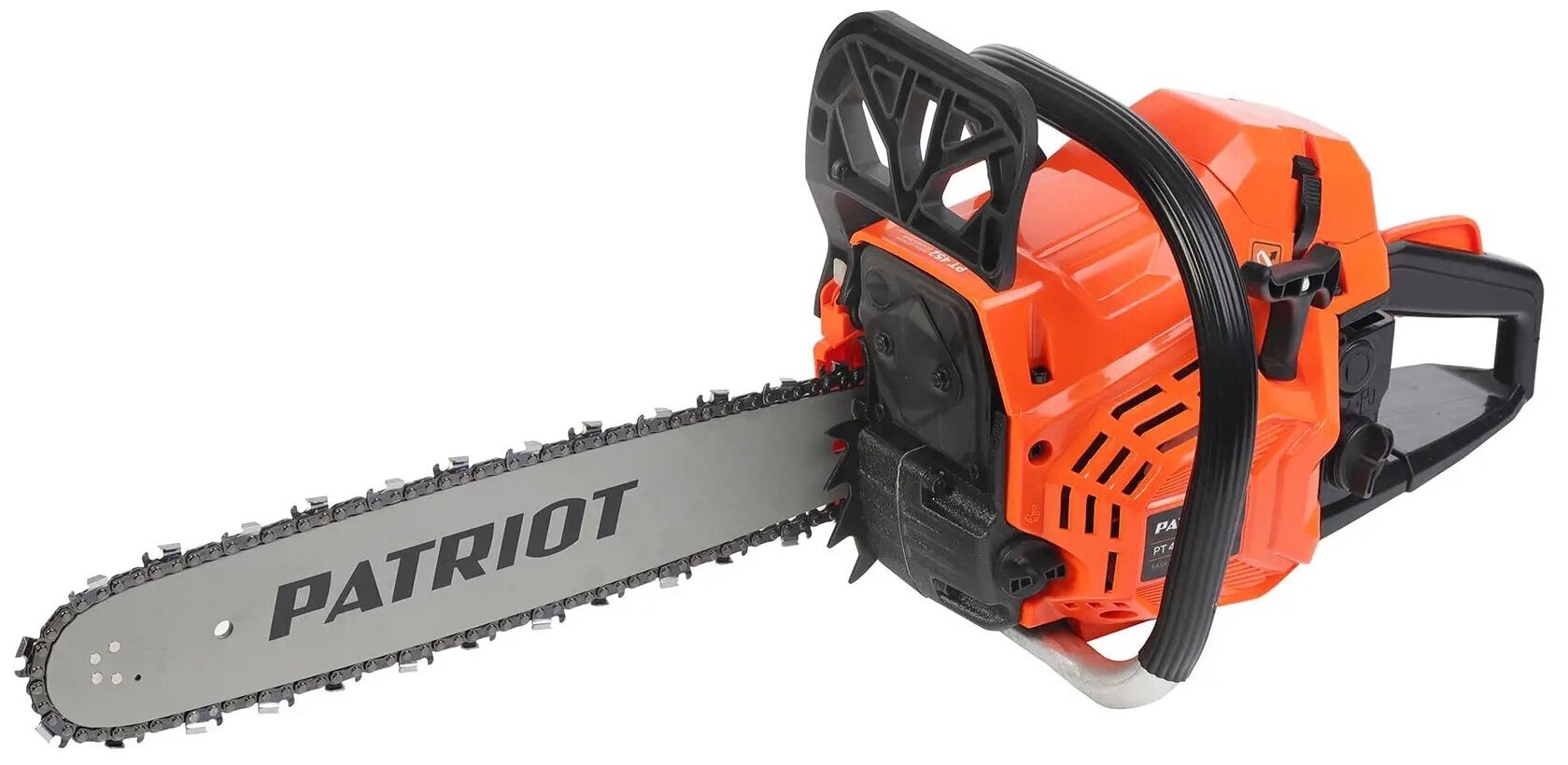 Бензопила PATRIOT PT 452, 3,4 л. с, 40см, тормоз цепи, оранжевая