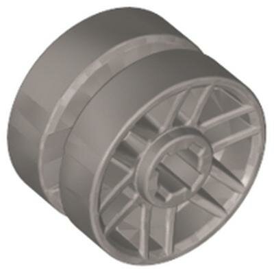 Деталь Lego 11208 Wheel 14mm D. x 9.9mm with Center Groove, Fake Bolts and 6 Double Spokes