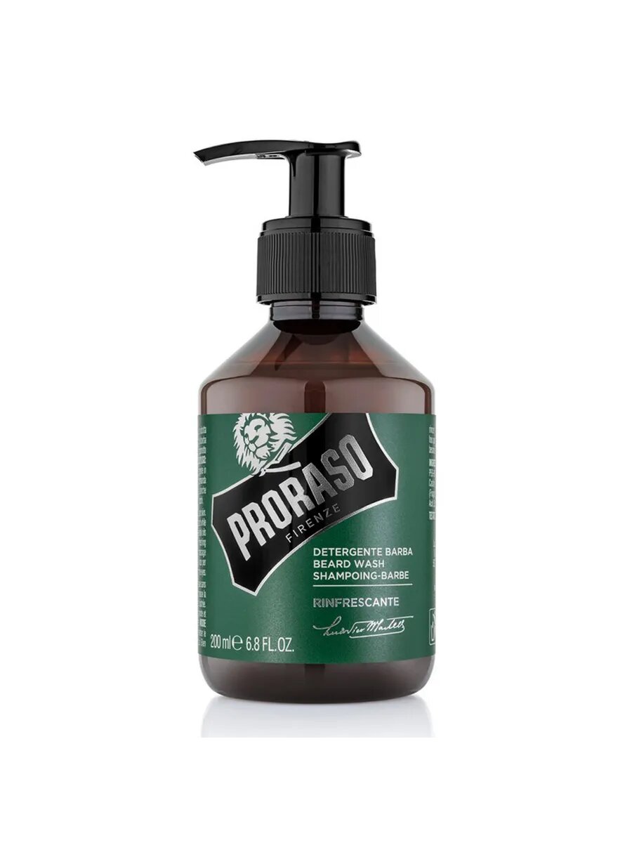 Proraso Beard Shampoo Refreshing Шампунь для бороды о 200 мл