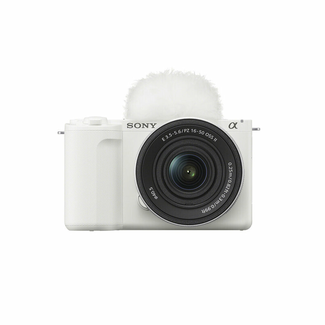 Фотоаапарат SONY ZV-E10 ll Mirrorless Camera 16-50 +55-210 WHITE