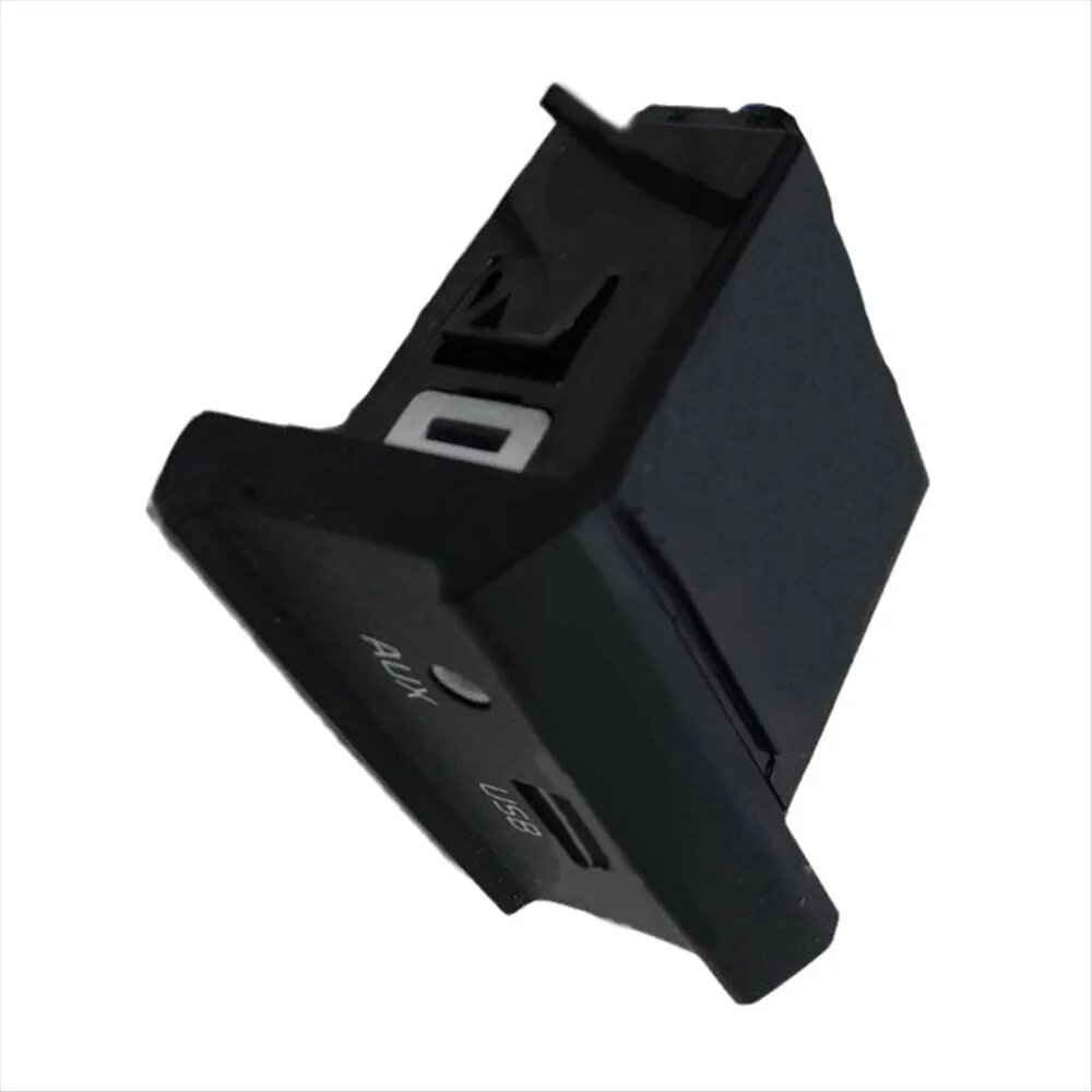 USB-интерфейс для центральной консоли, USB-концентратор, дополнительный USB-разъем, USB-интерфейс для центральной консоли автомобиля (черный)