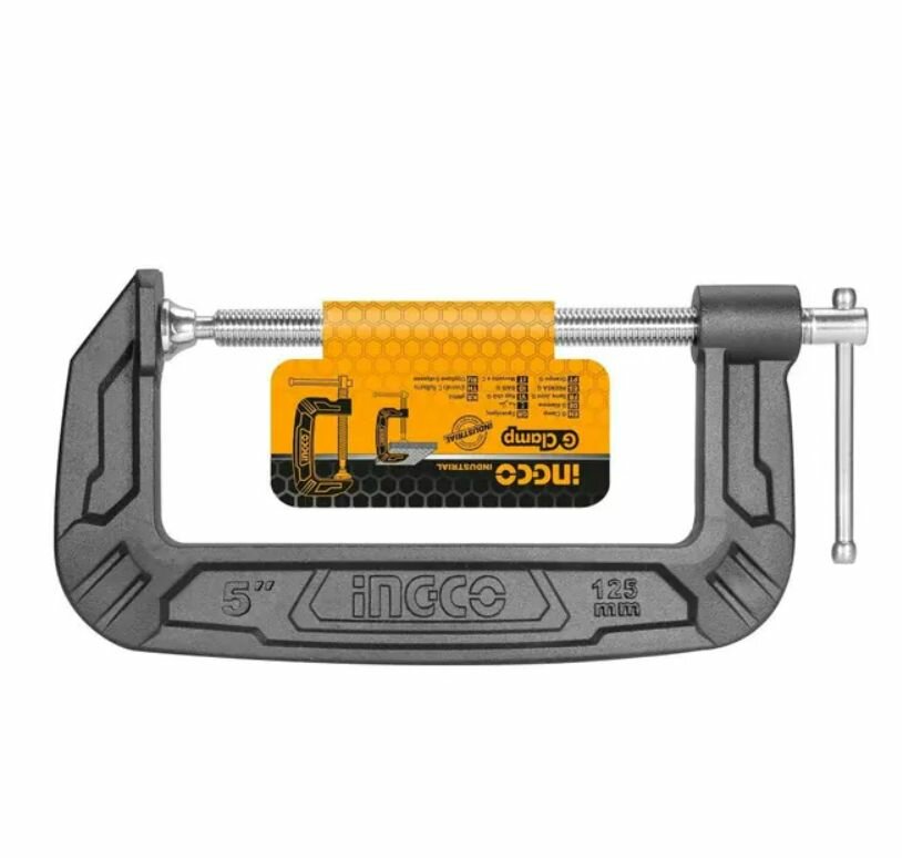 Струбцина INGCO Industrial G-образная 75мм HGC0103