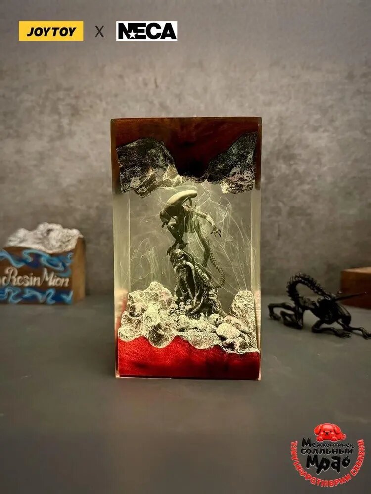 JOYTOY x NECA Игрушка из фильма "Чужой" Модель из эпоксидной смолы 010 фигурка