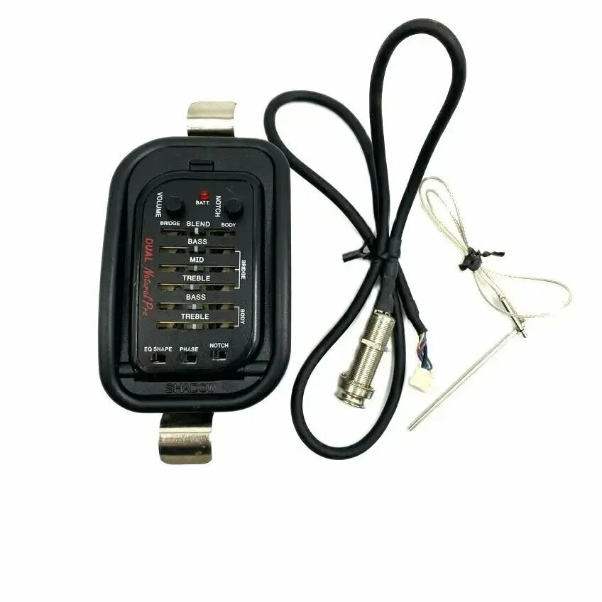 Активные звукосниматели Shadow для акустической гитары комплект Shadow Dual Natural Pro с эквалайзером произведены в Германии