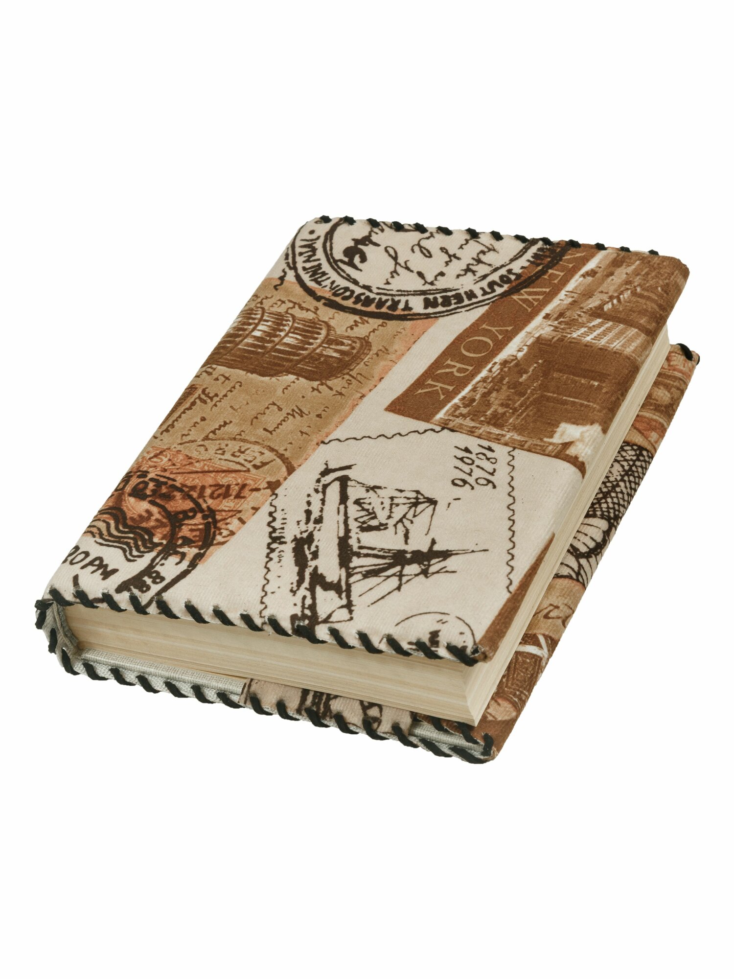 Обложка для книги, блокнотов и ежедневников "Марки" 220х145мм