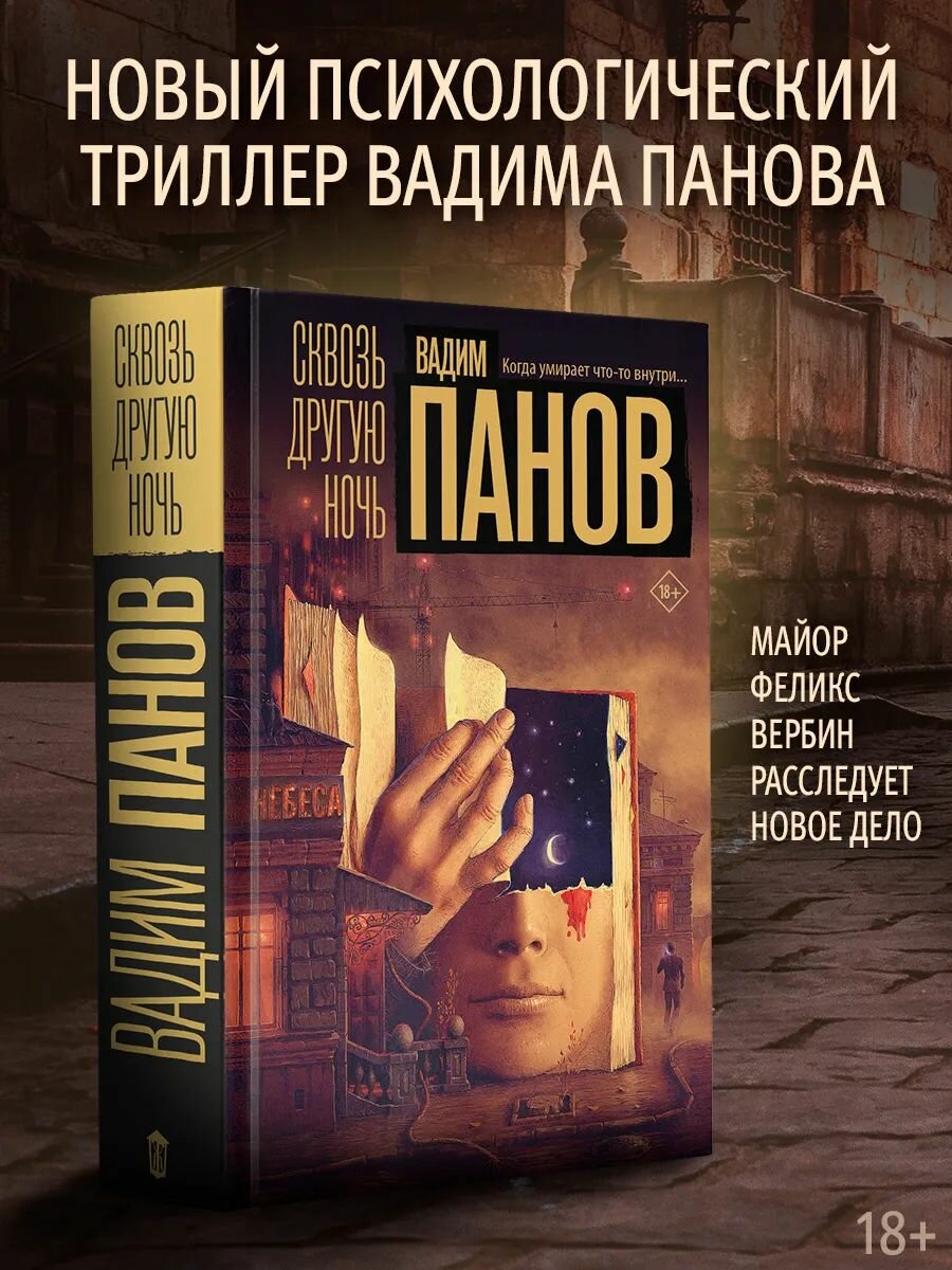 Сквозь другую ночь. Вадим Панов. Книга. Триллер