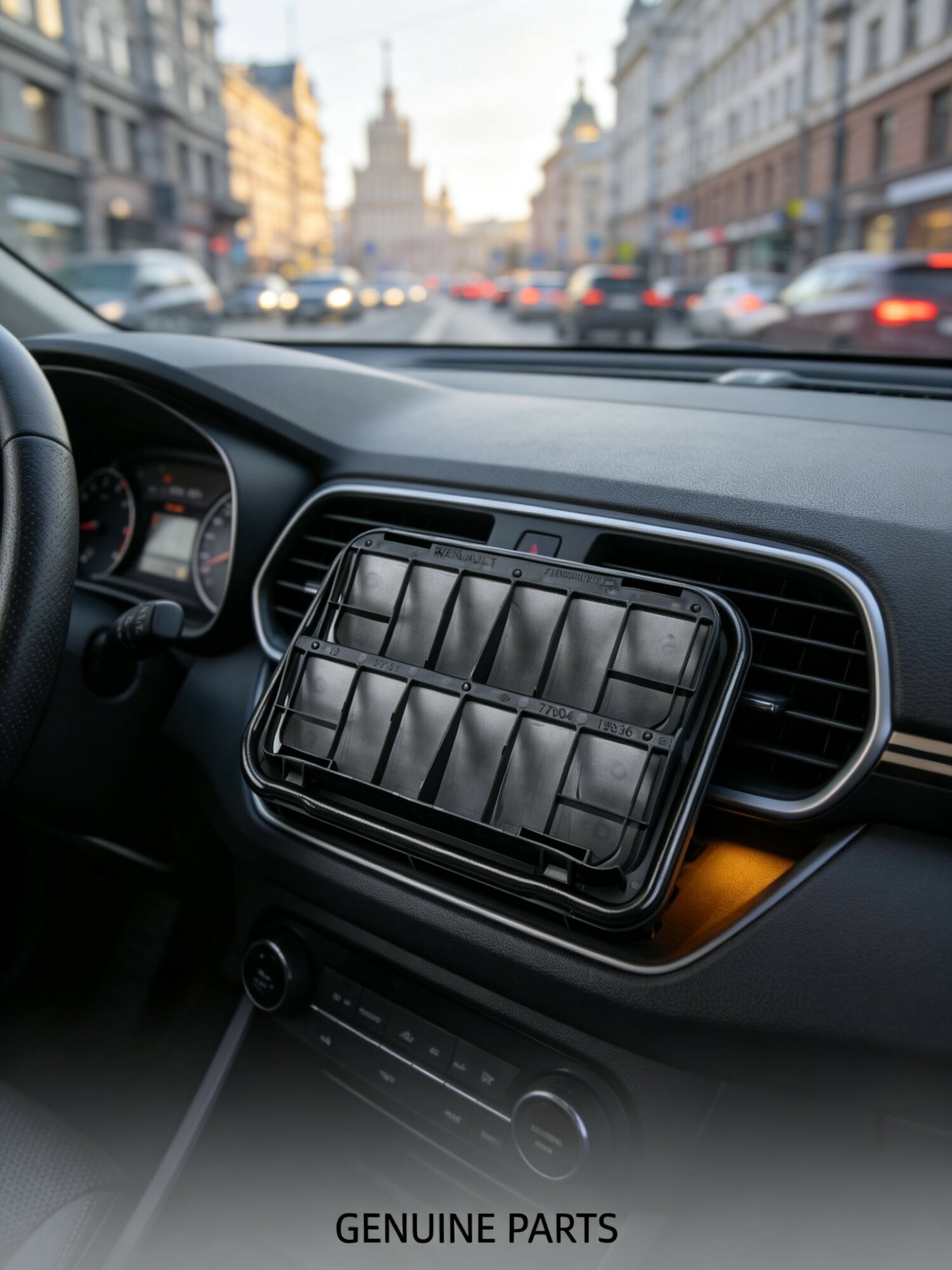 Дефлектор вентиляции, для Renault Logan Sandero Fluence Latitude Captur Duster 7700838358 подлинный абсолютно новый