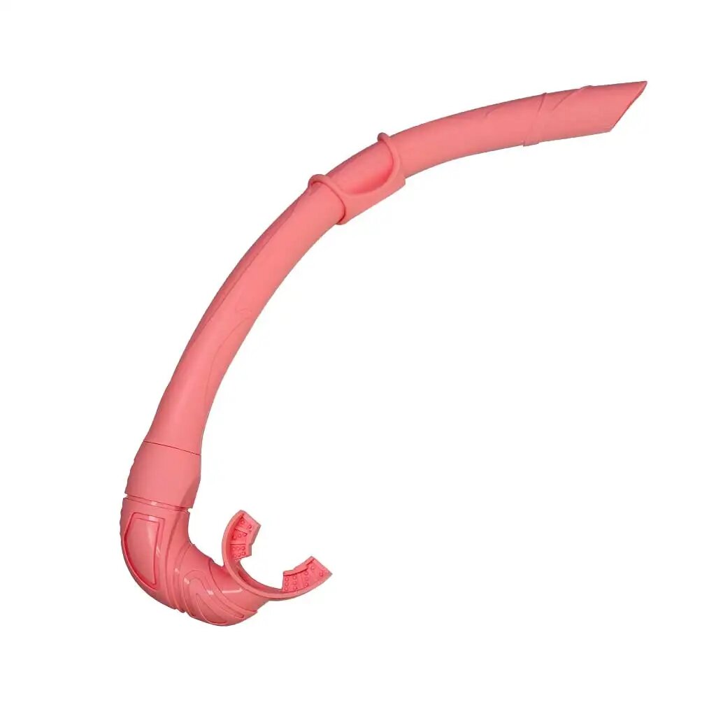 Силиконовый шноркель Roll Up Розовый, Pink No clip