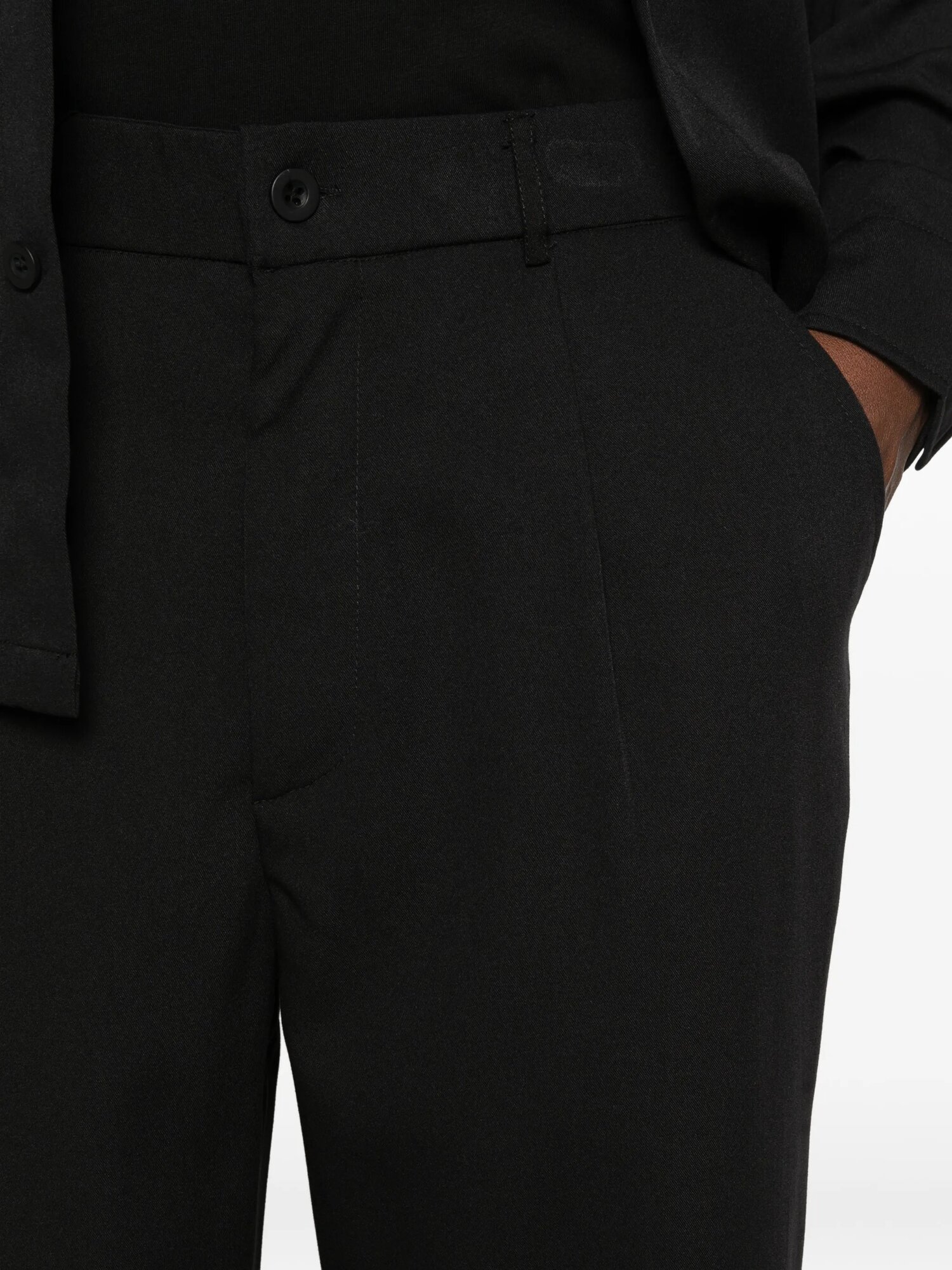 Брюки Imperial Pleated trousers, размер 50, black/black — фото 1