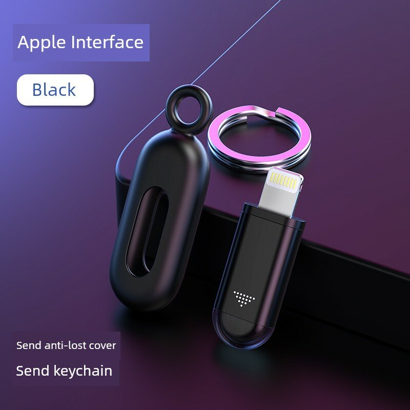 Черный IR-передатчик для iPhone, беспроводной пульт для управления кондиционерами и бытовой техникой, совместимость с