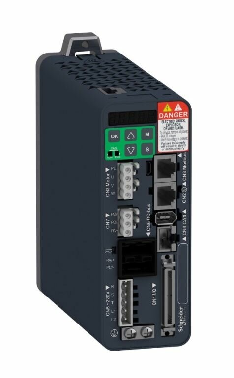 Сервопреобразователь Schneider Electric Lexium 1.2 А, 220 В, 3ф арт. LXM28EU01M3X