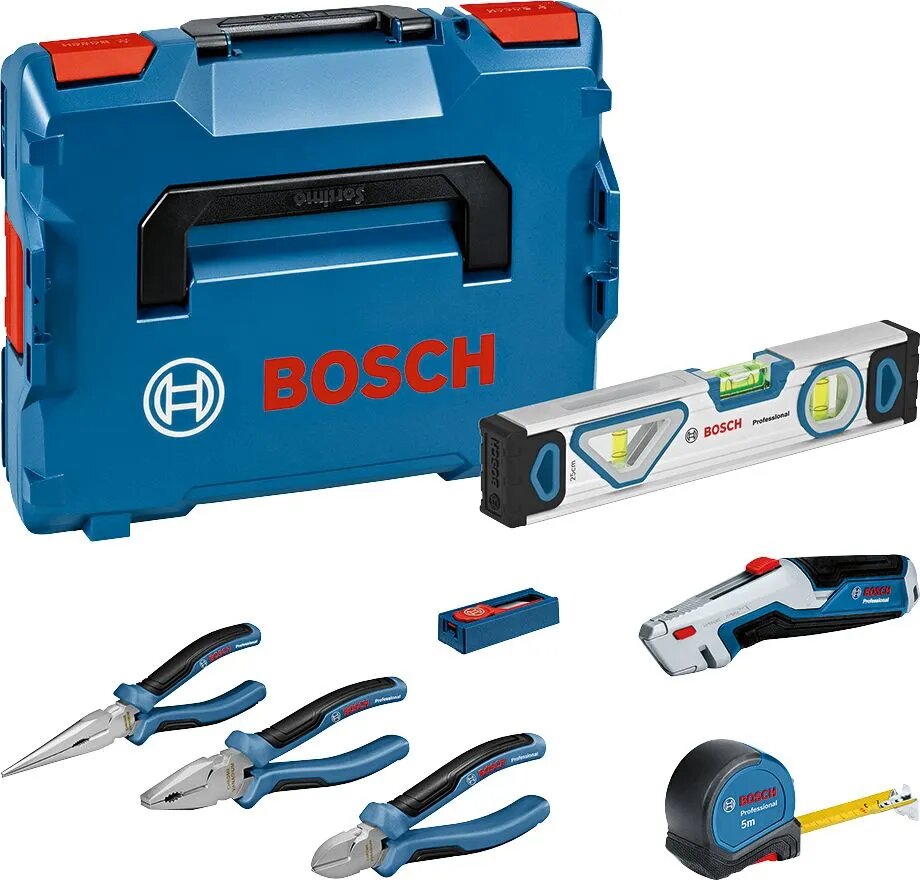 Bosch Набор профессиональных ручных инструментов из 16 предметов L Boxx 102, 0615990N2S