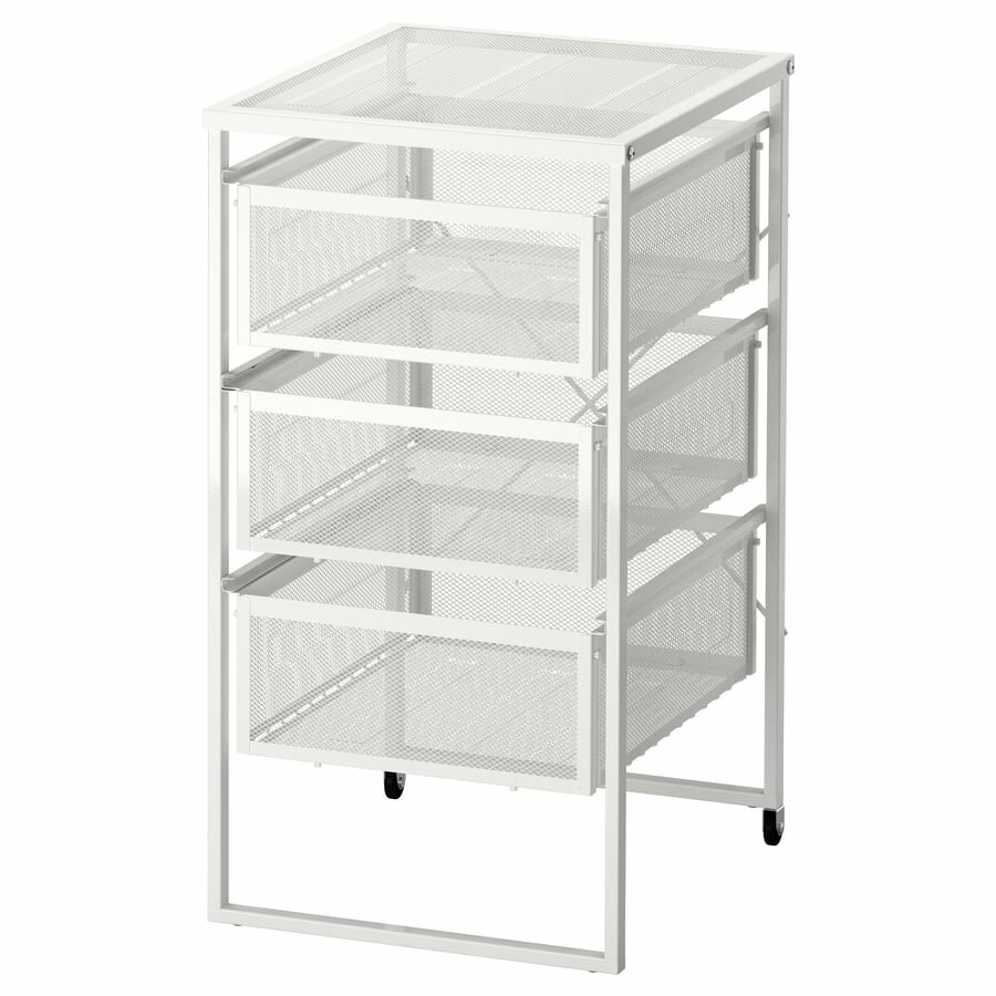 Комод под стол IKEA LENNART цвет белый, 56x34 см 303.261.77