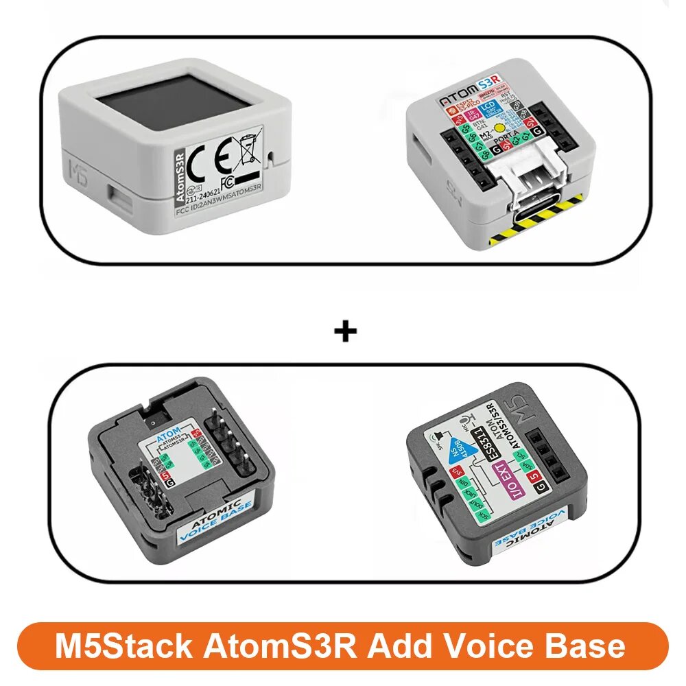 M5Stack Atom S3R Add Voice Base